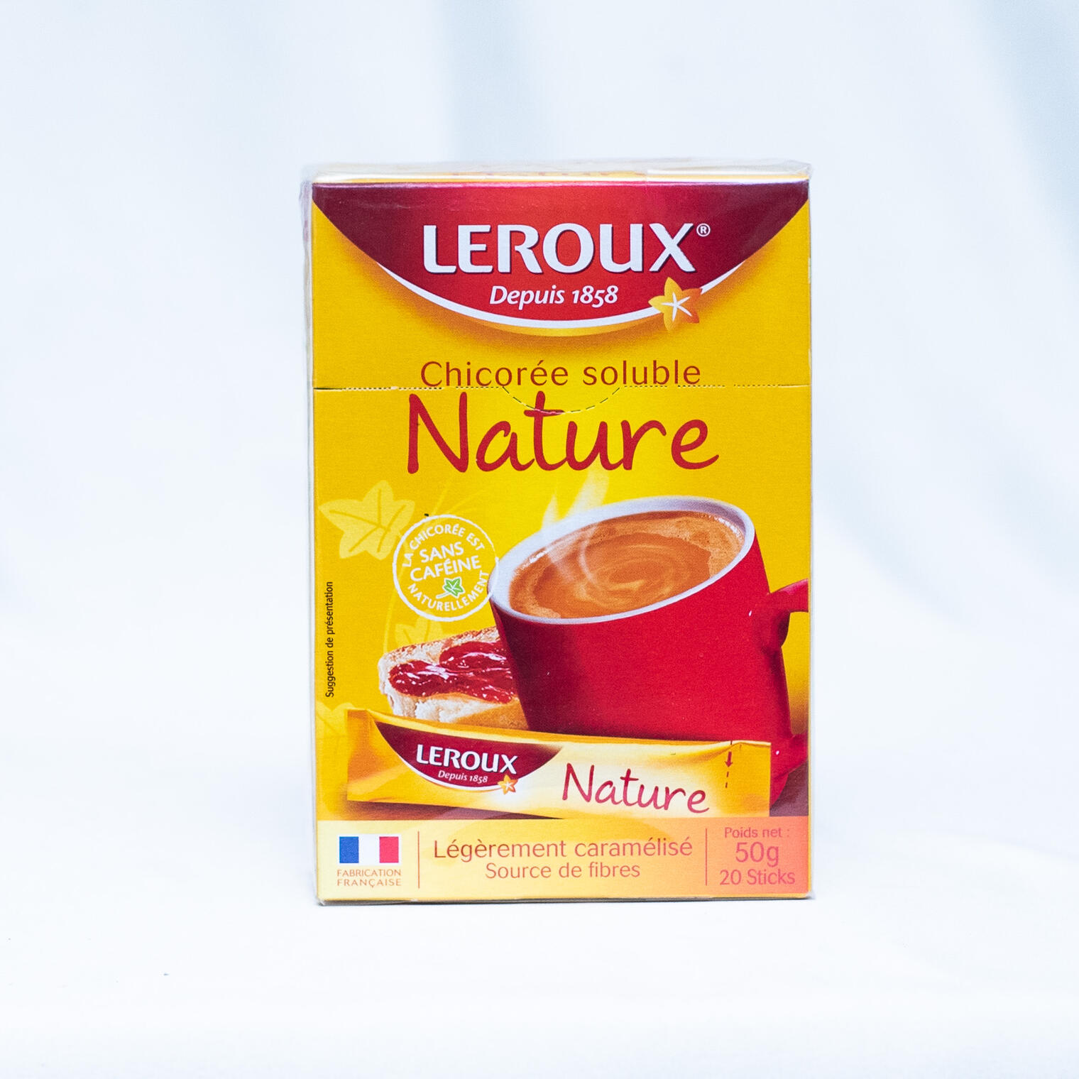 CHICOREE SOLUBLE NATURE LEROUX 50G | Comercoo