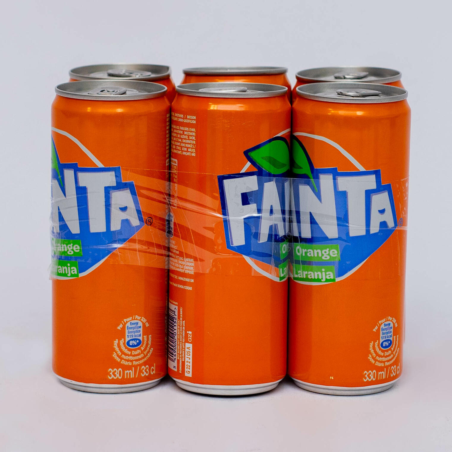PACK FANTA ORANGE CANETTE DONGACO 33CL X6 | Comercoo